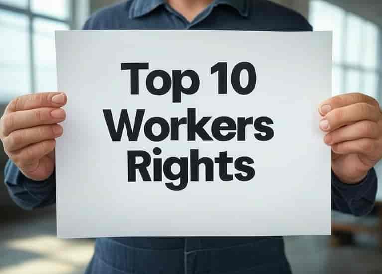 Workers Rights UK: 10 Rights Of UK Employees at Work