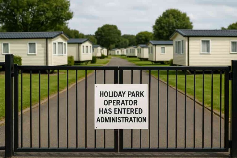 Holiday park turmoil: Major operator’s collapse leaves owners and..