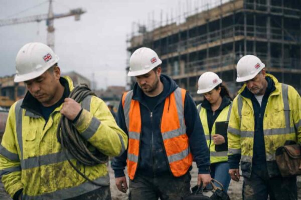 UK construction workers hit as output falls 2.1% in Q4 2025: ONS : The ...